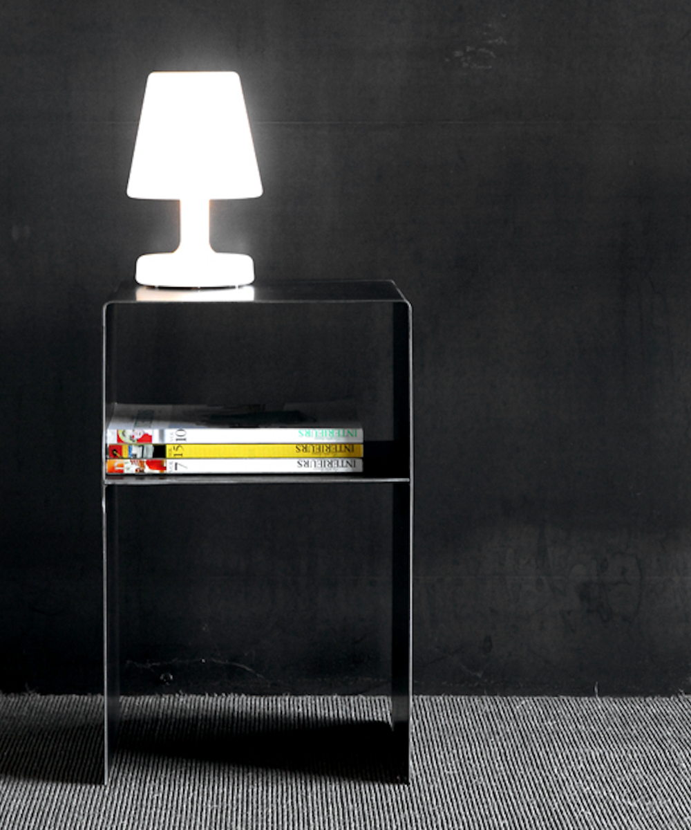 Steel Bedside Table - Minimalist Elegance | Blunt France