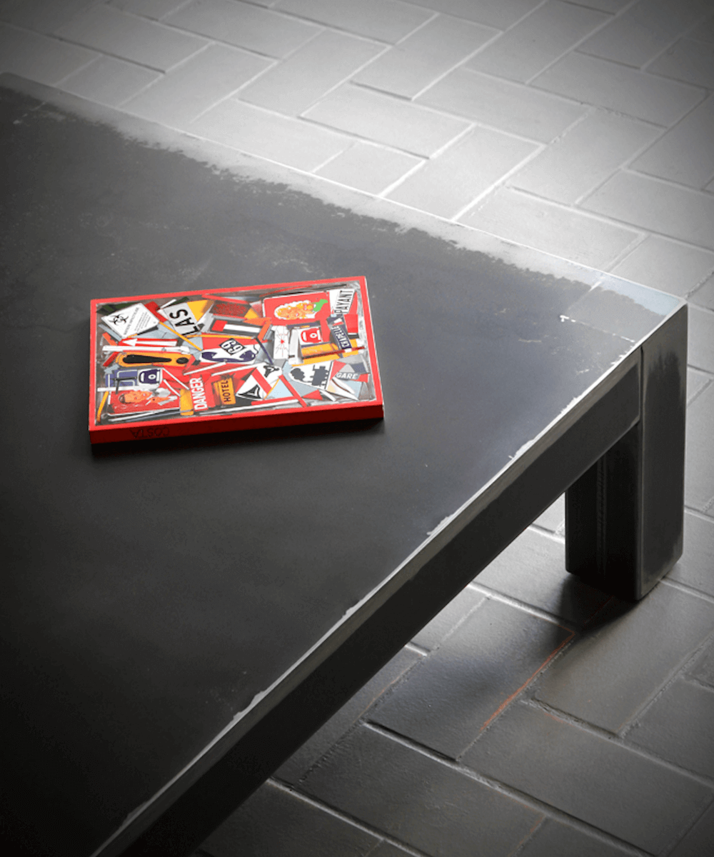 HEAVY Black Steel Coffee Table - Strong and Contemporary Design | Blunt ...