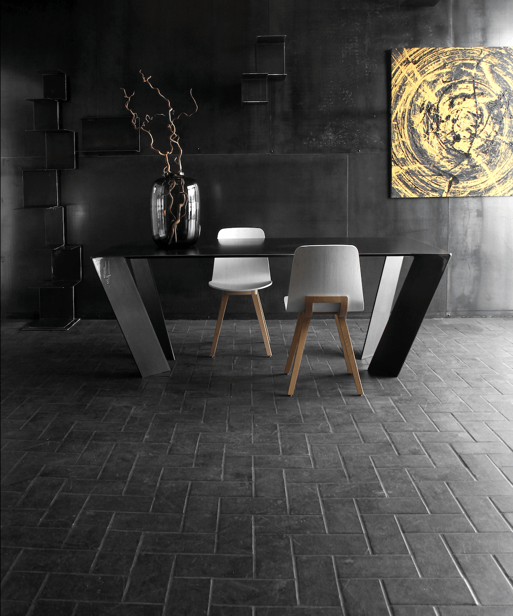 Diam Steel Table - Airy and Timeless Design | Blunt France