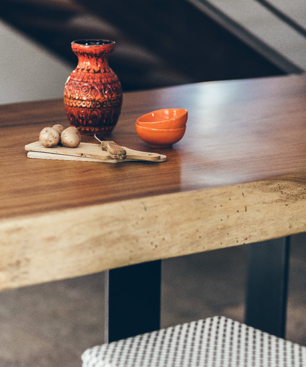 Cenitz Solid Wood Dining Table - Sleek and Elegant Design | Blunt France